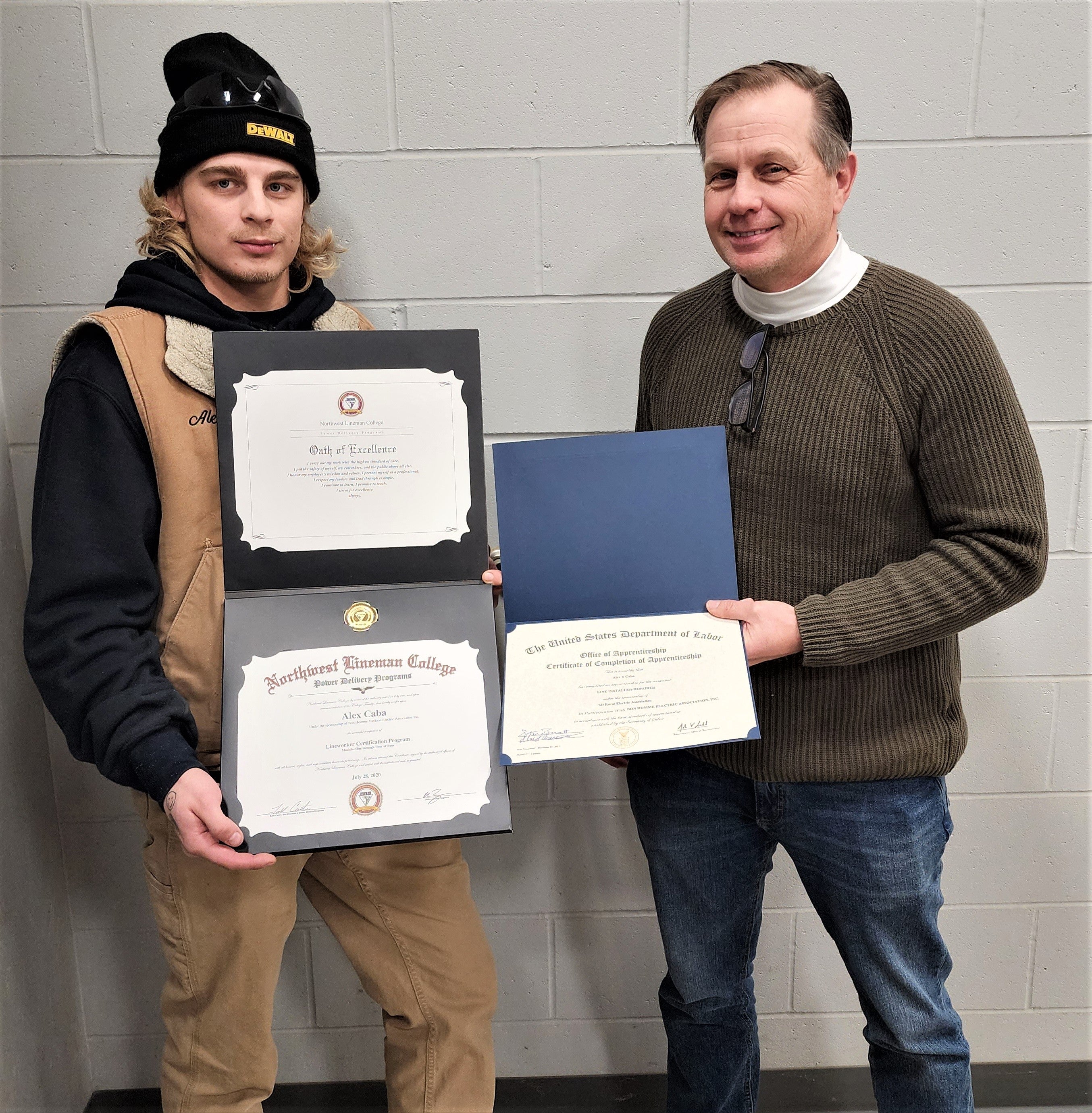 Alex Caba Journeyman Lineman | Bon Homme Yankton Electric